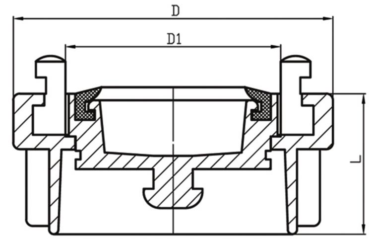 Storz coupling cap with chain | Top quality Hydraulic Pipe Clamp|Hose ...