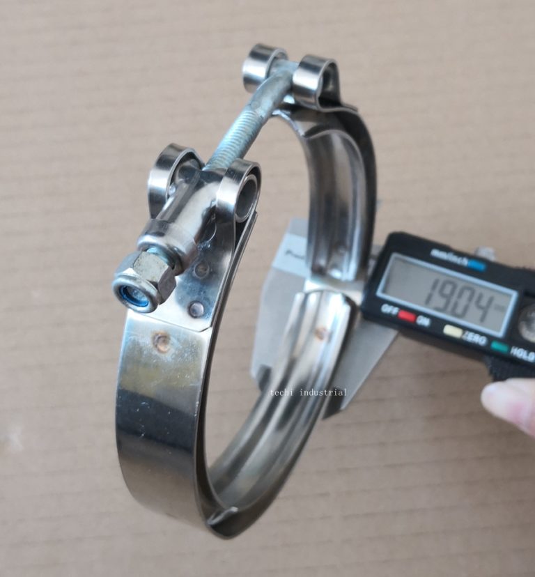 Stainless steel 304 V band clamp 4" | Top quality Hydraulic Pipe Clamp|Hose Clamp|Camlock ...